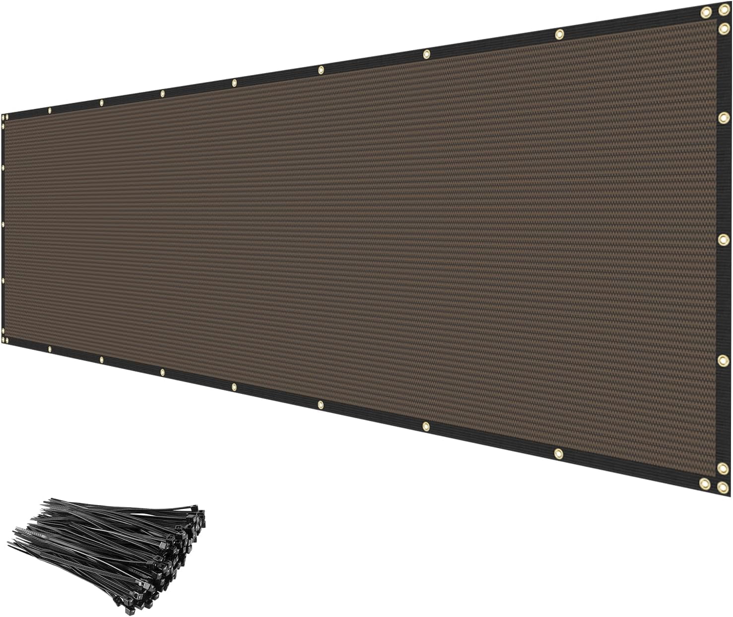 Privacy Fence Screen 6' x 4' Fencing Cover Heavy Duty Mesh Windscreen ...