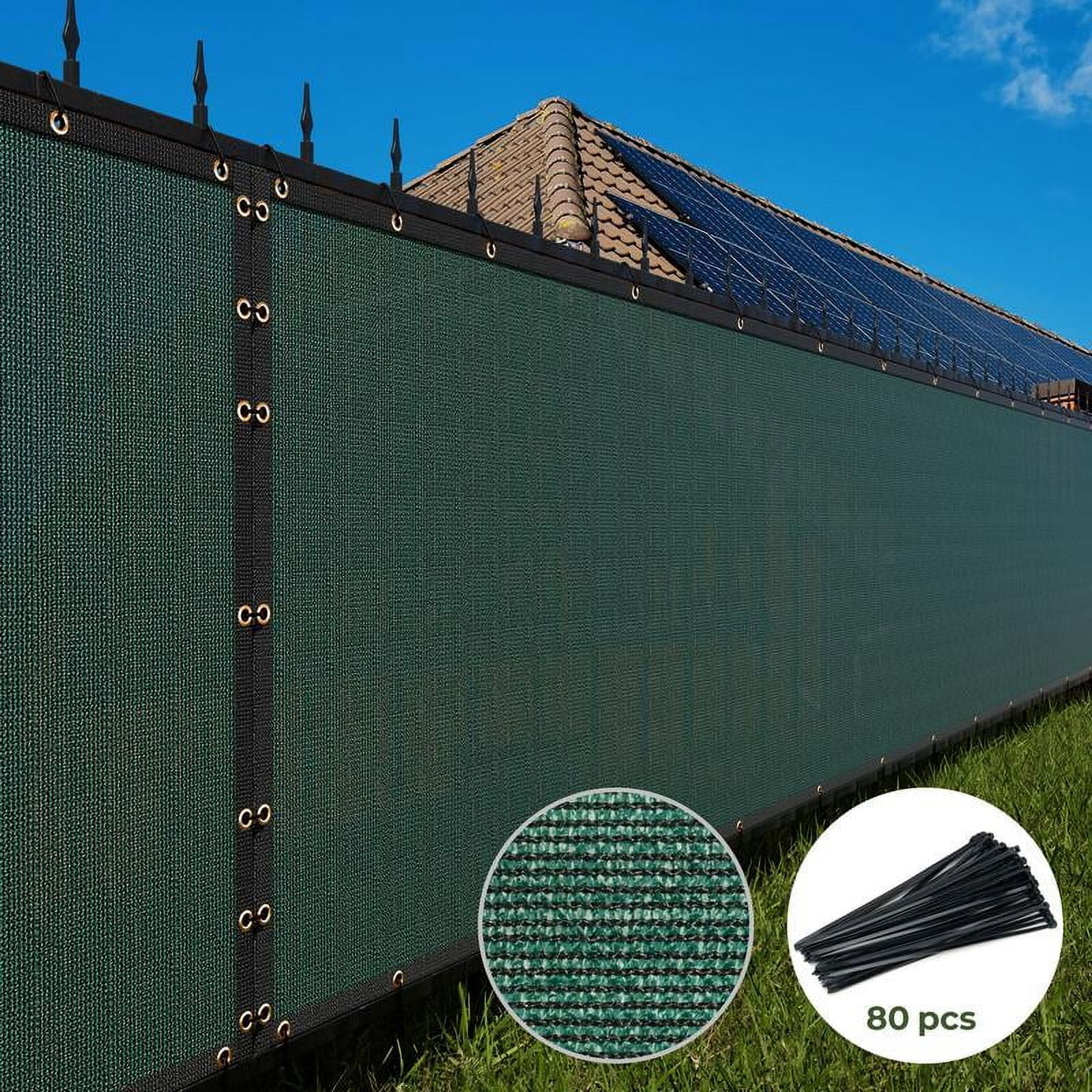 Privacy Fence Screen, Heavy Duty Fencing Mesh Shade Net Cover with ...