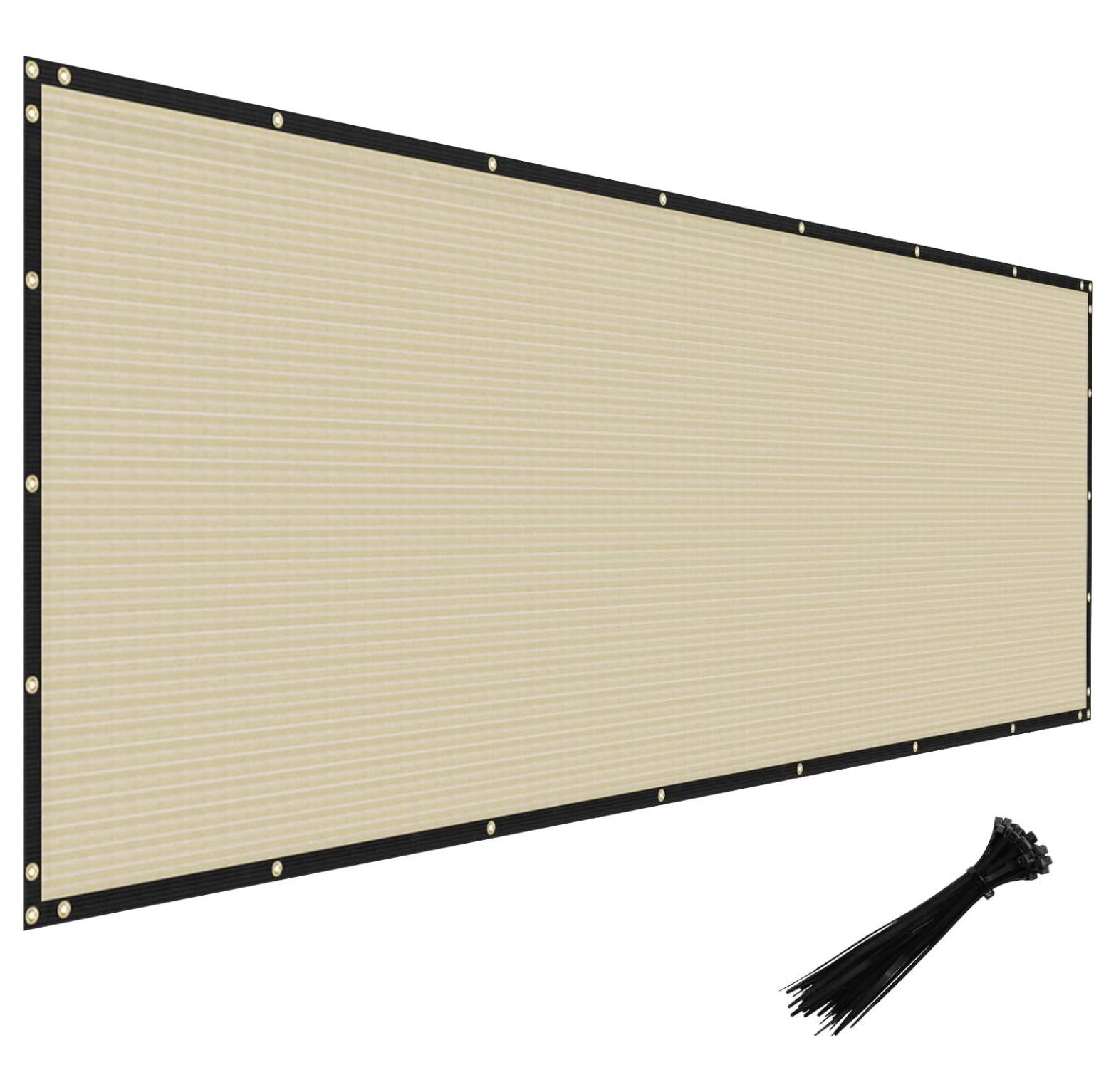 Privacy Fence Screen Heavy Duty Windscreen Fencing Mesh Fabric Shade ...