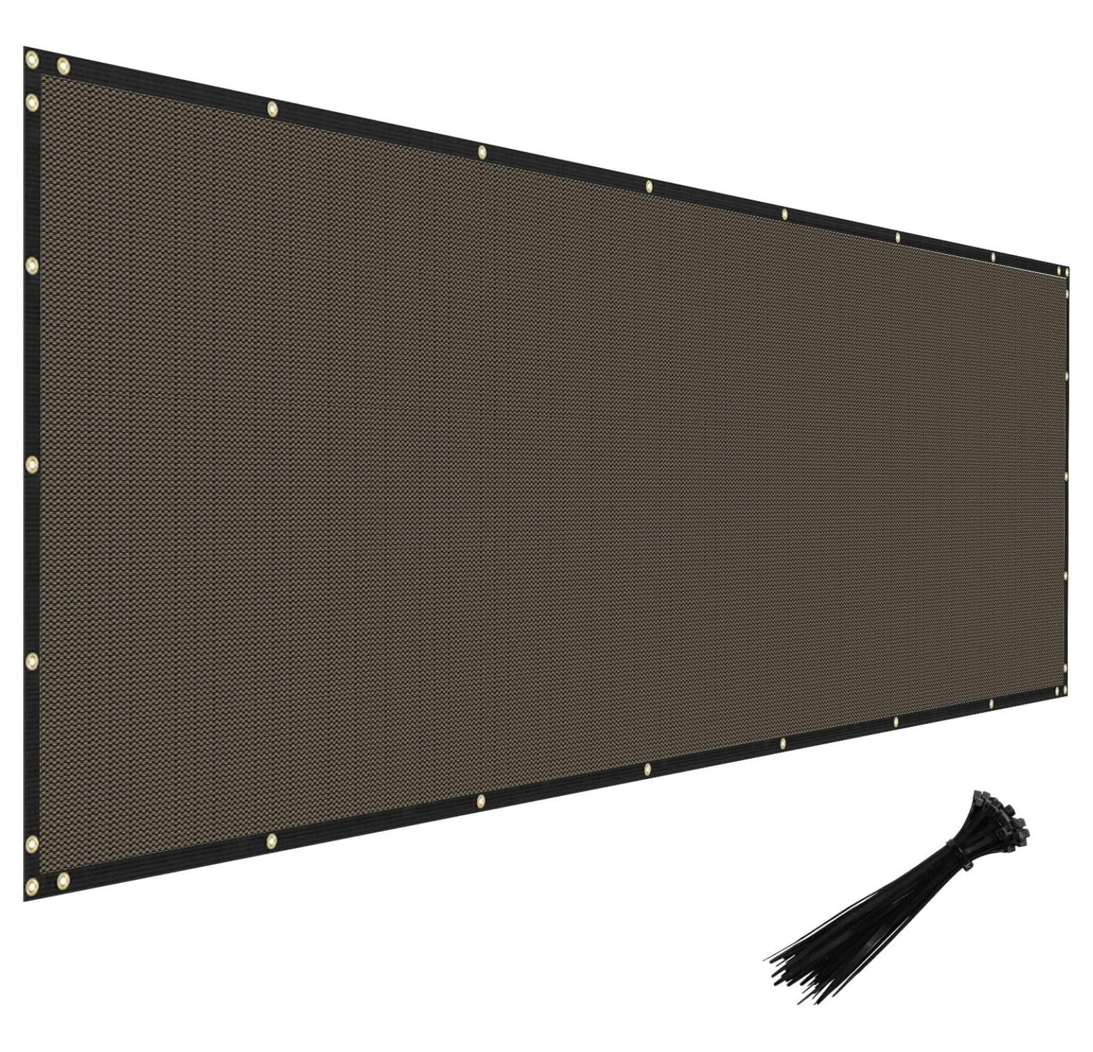 Privacy Fence Screen Heavy Duty Windscreen Fencing Mesh Fabric Shade ...