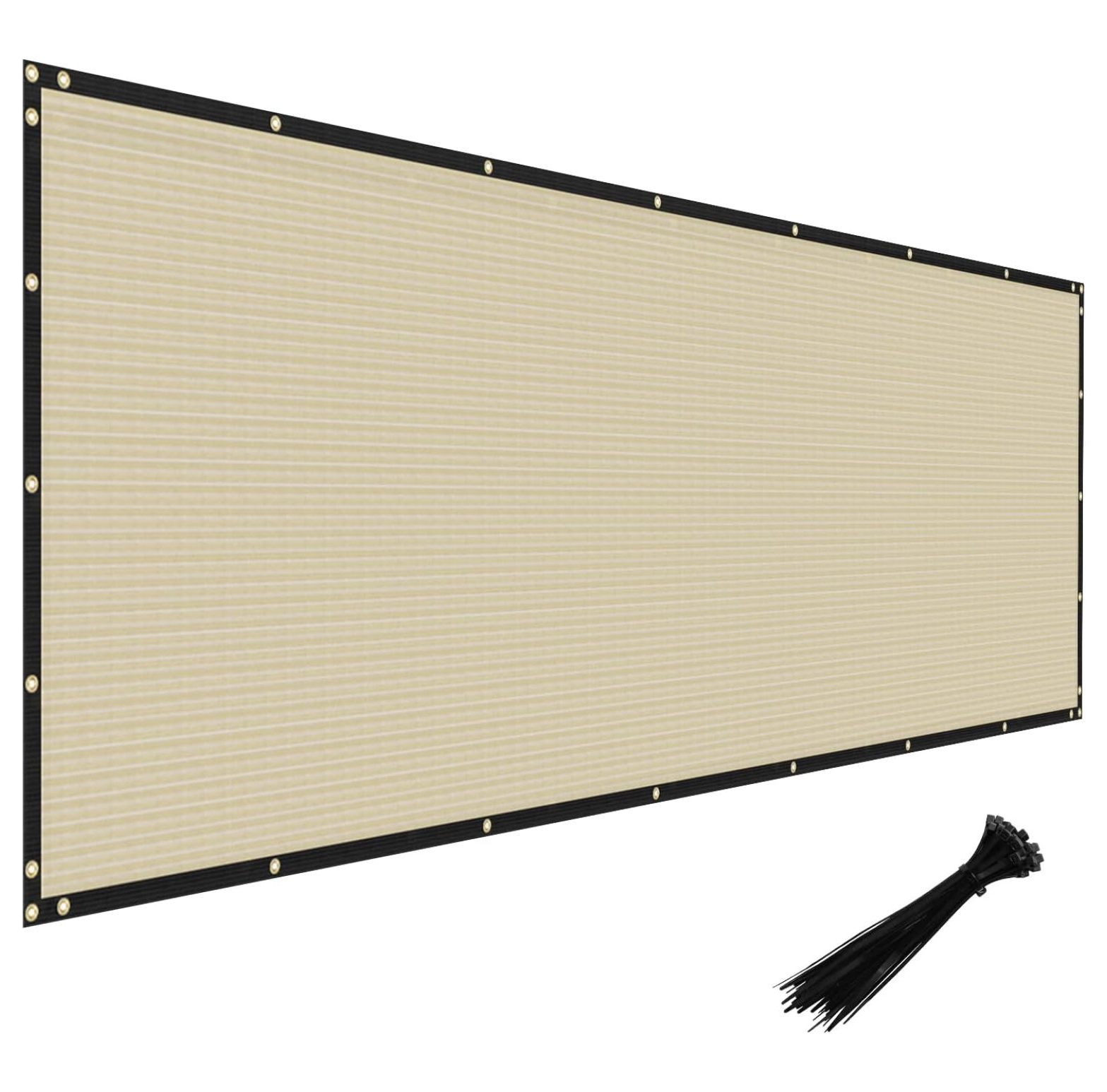 Privacy Fence Screen Heavy Duty Windscreen Fencing Mesh Fabric Shade ...