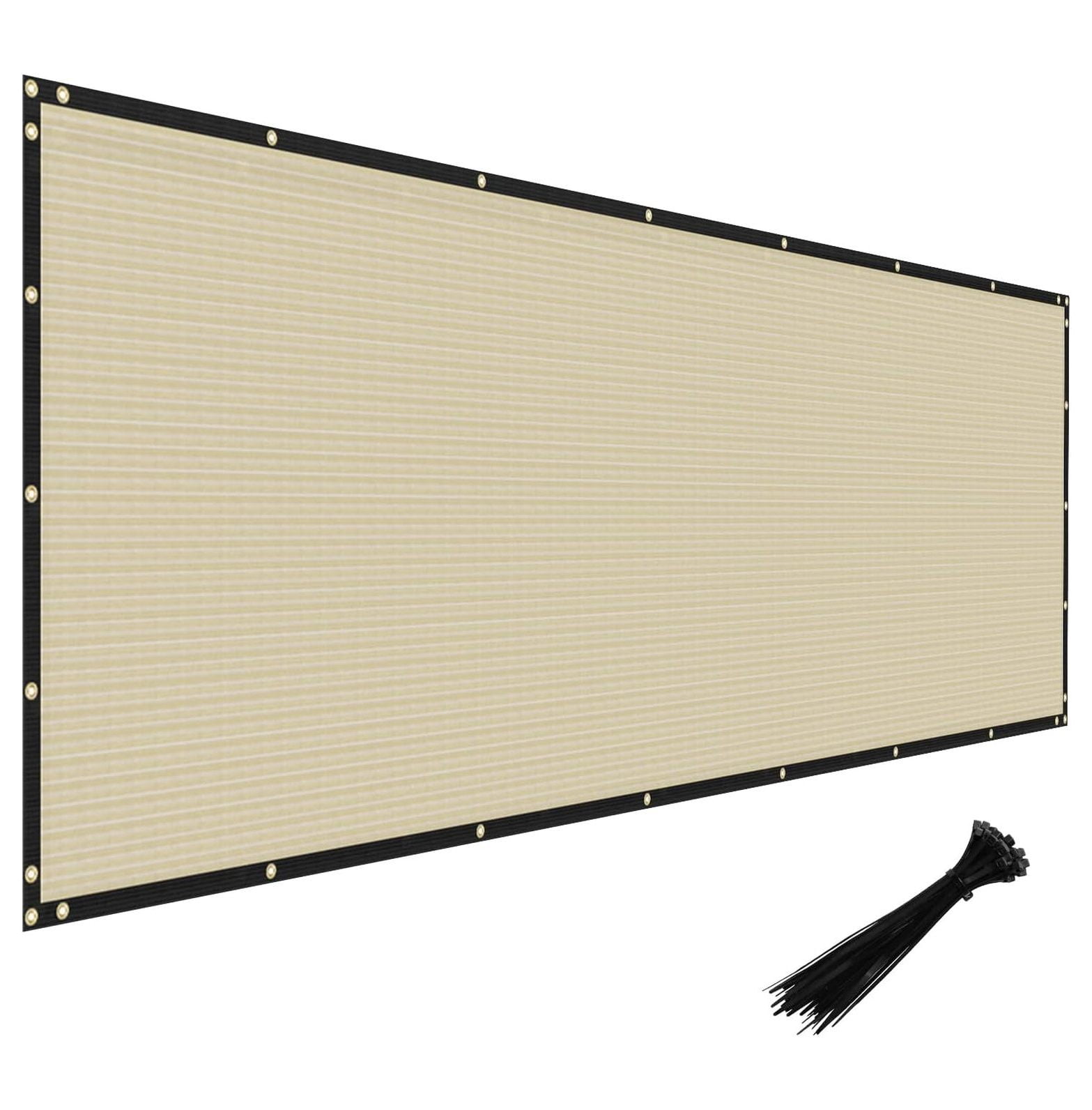 Privacy Fence Screen Heavy Duty Windscreen Fencing Mesh Fabric Shade ...