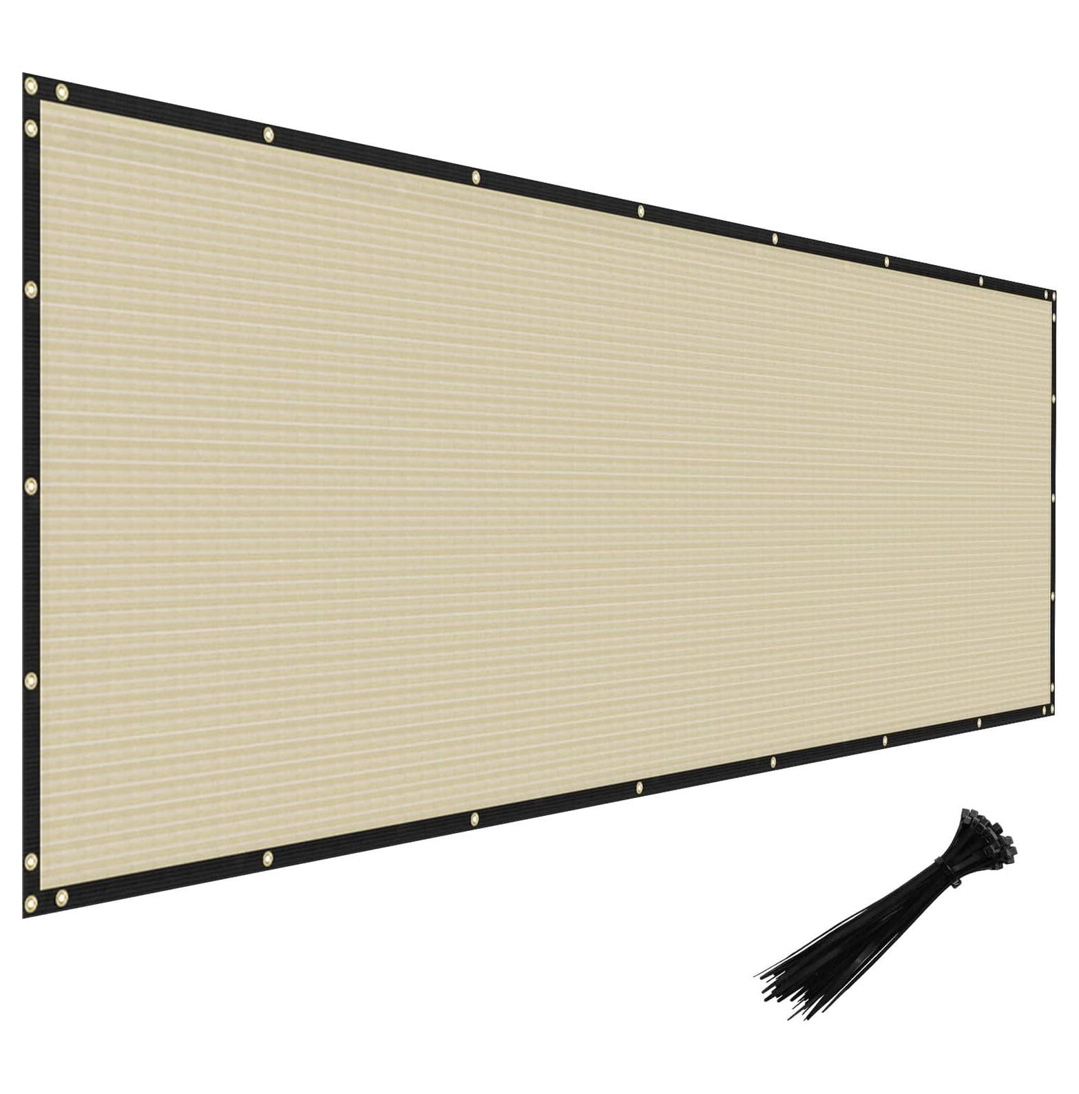 Privacy Fence Screen Heavy Duty Windscreen Fencing Mesh Fabric Shade ...