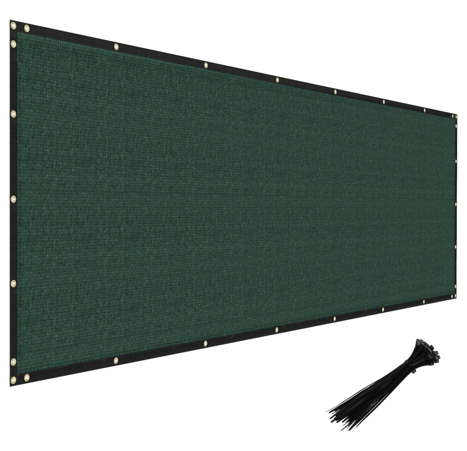 Privacy Fence Screen Heavy Duty Windscreen Fencing Mesh Fabric Shade ...