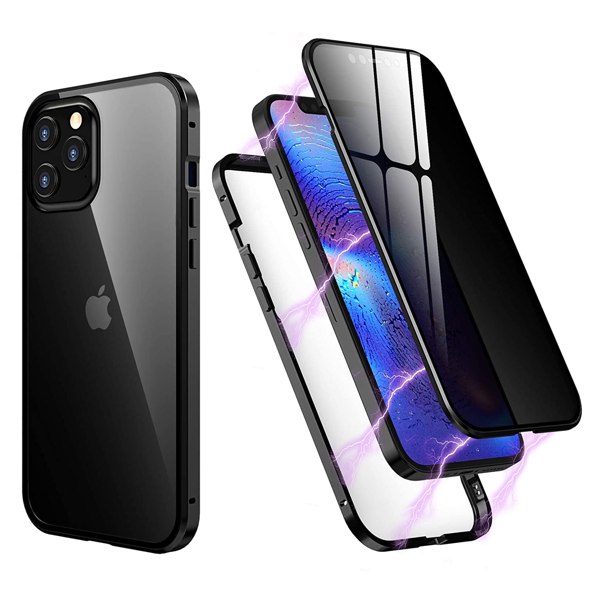 Privacy Magnetic Case for iPhone 12 / iPhone 12 Pro 6.1 inch, Dteck ...