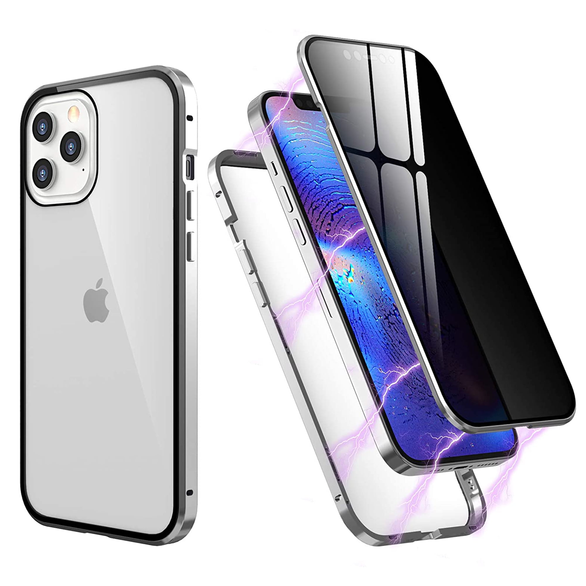 Privacy Magnetic Case for iPhone 12 / iPhone 12 Pro 6.1 inch, Dteck ...