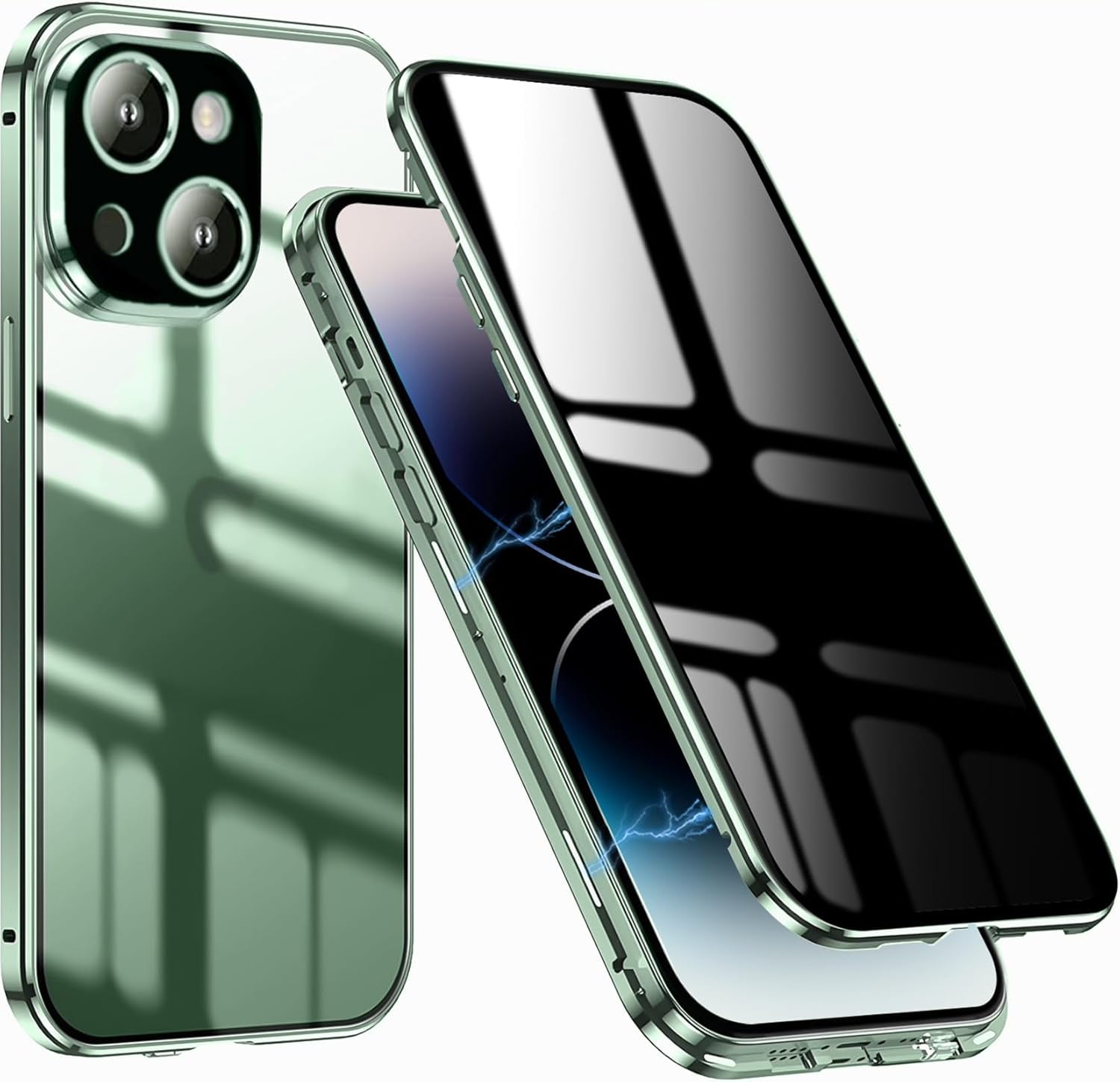 Privacy Magnetic Case for iPhone 13 Pro,Anti Peeping Screen Protector ...