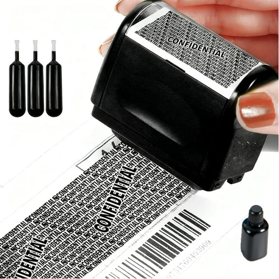 BulbHead's ID Police Identity Protection Roller Stamp - Guard Name ...