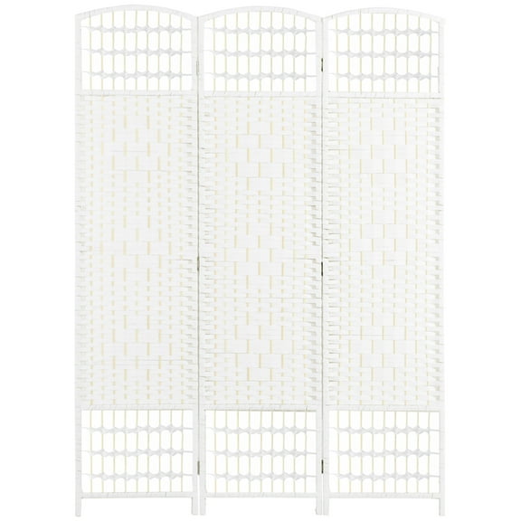 Demi Bonn 4 Panel Folding Room Divider Portable Privacy Screen Wave ...