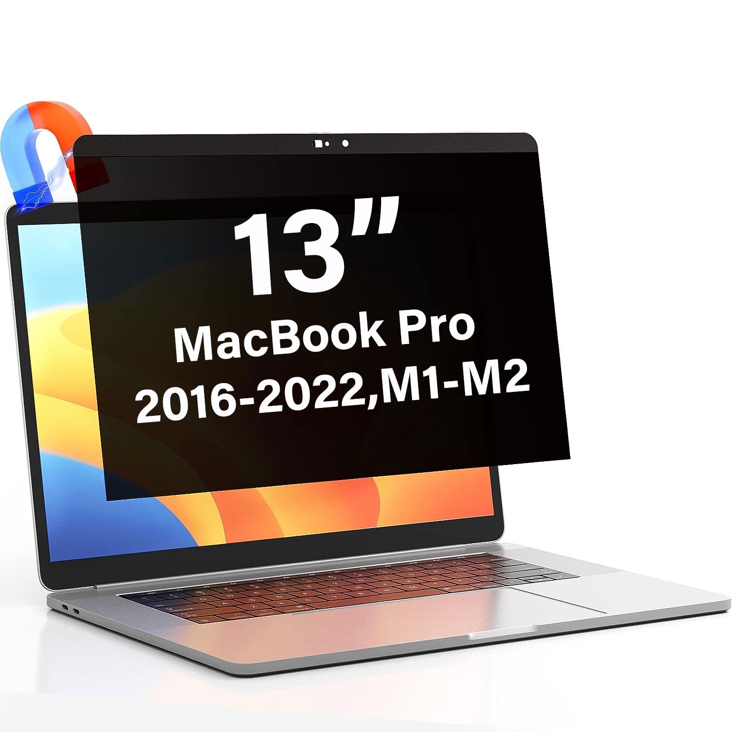 Privacy Screen MacBook Pro 13 Inch(2016-2022, M1, M2) & MacBook Air 13 ...