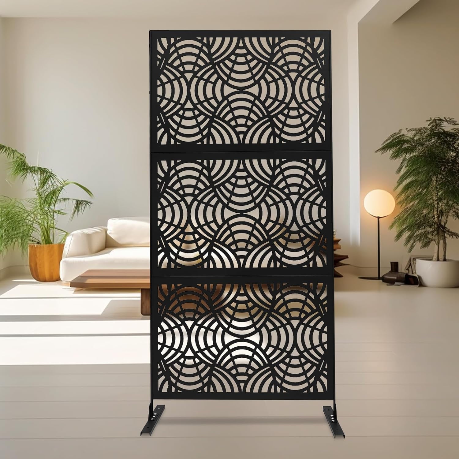 Privacy Screen Outdoor Decorative Panels Planter Wall Room Divider ...