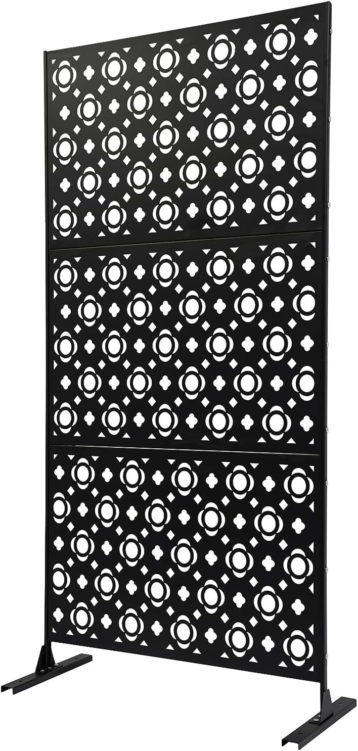 Privacy Screen Outdoor Decorative Panels Planter Wall Room Divider ...