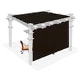 Privacy Screen Sun Shades Outdoor Taped Edge with Grommets Sun-Block ...