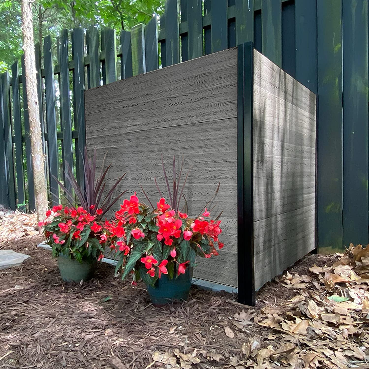 Privacy Screens EC18002 Lincoln WoodTek Vinyl Outdoor Privacy Screen ...