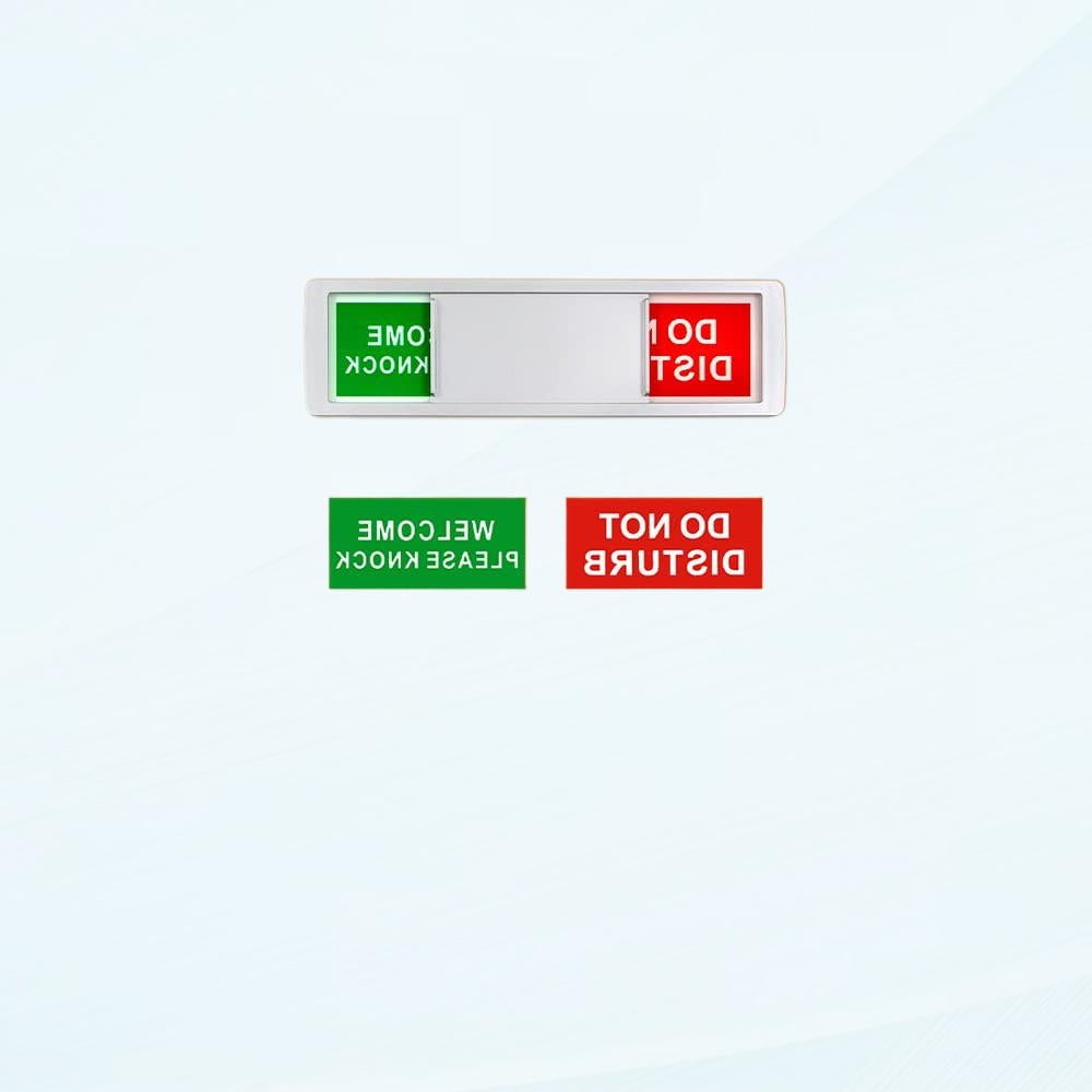 Privacy Sign, Do Not Disturb Welcome Sign, Knock Mary Sign, 7 x 2 Inch ...