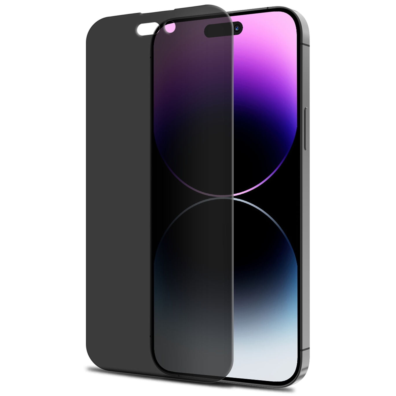 HD Accessory Privacy Tempered Glass Screen Protector for iPhone 15 Plus ...