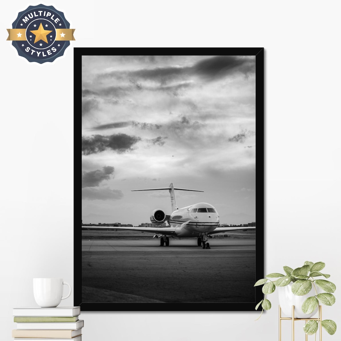 Private Jet, Private Jet Print, Private Jet Wall Art, Airplane, Travel ...
