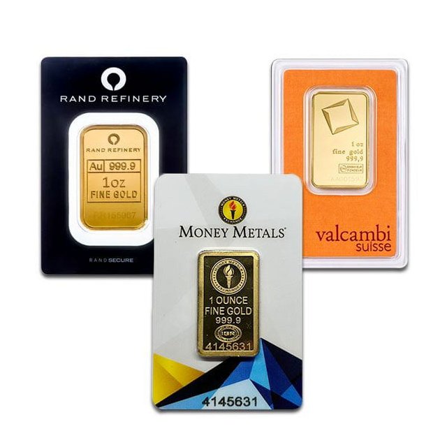 Private Mint 1 Oz Gold Bar (Brand our Choice) - Walmart.com