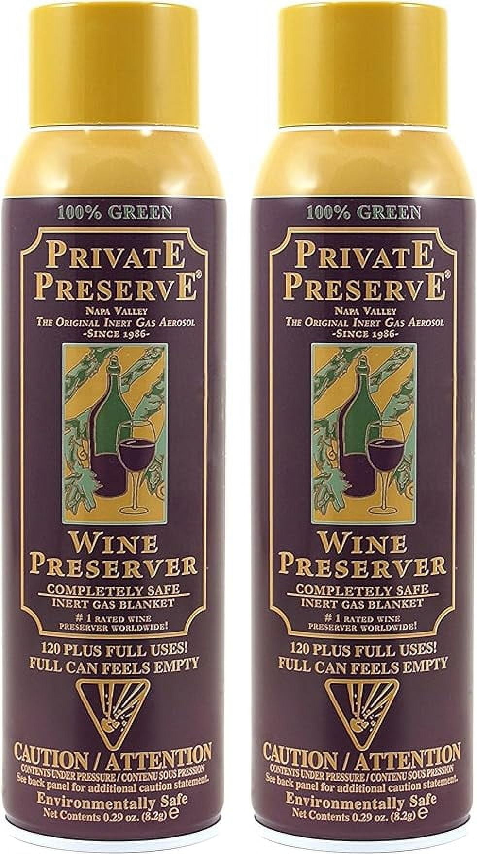 Private Preserve Wine Preservation System, Set of 2 - Walmart.com