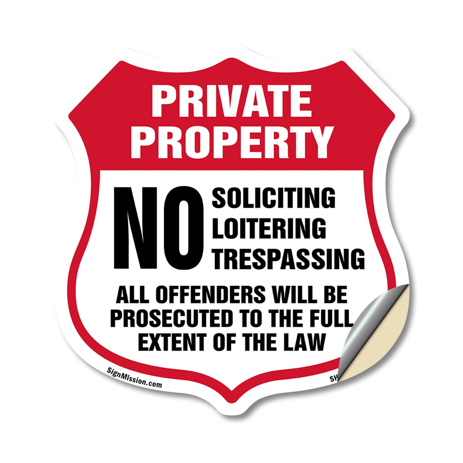 Private Property No Soliciting Loitering Trespassing All Offenders Will ...
