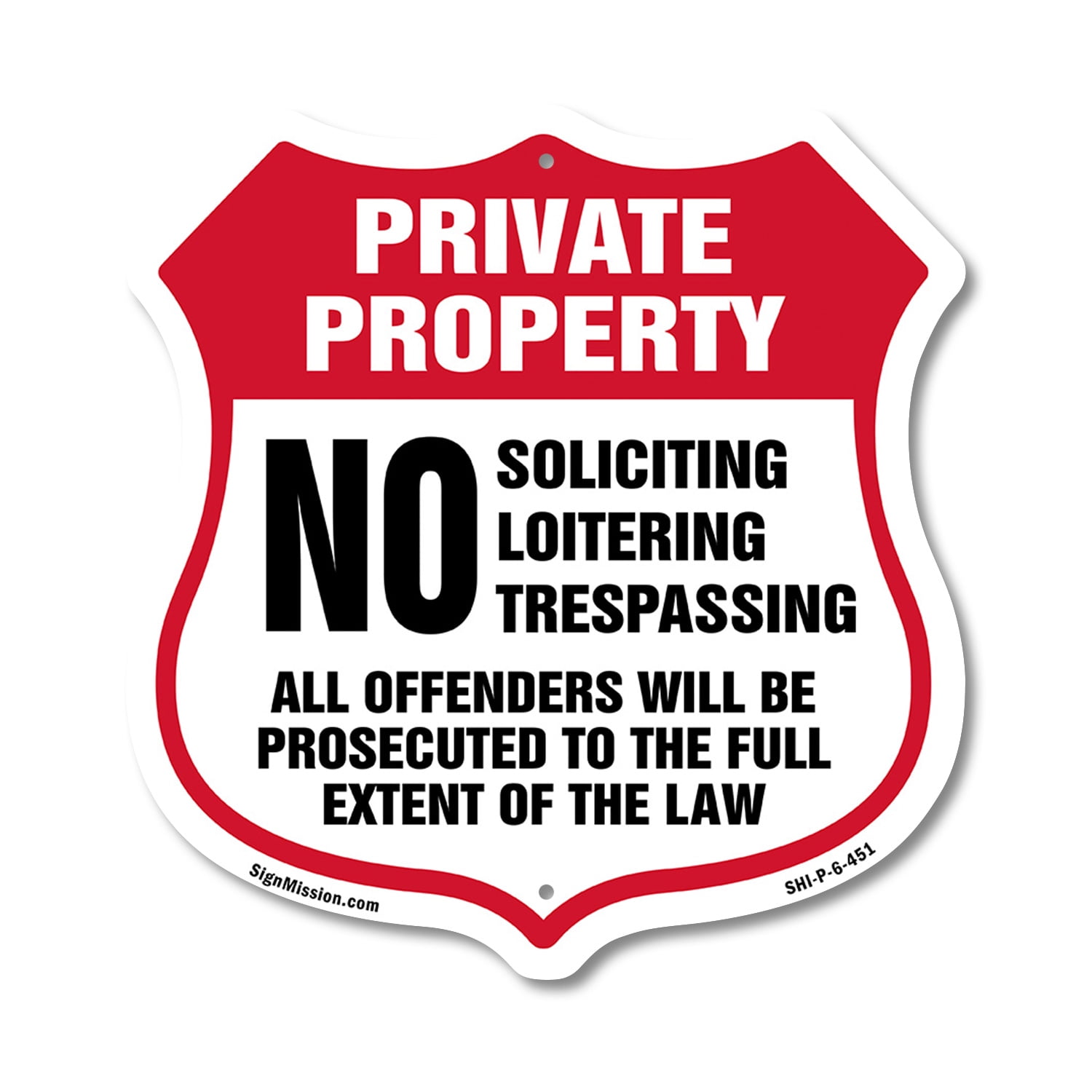 Private Property No Soliciting Loitering Trespassing All Offenders Will ...