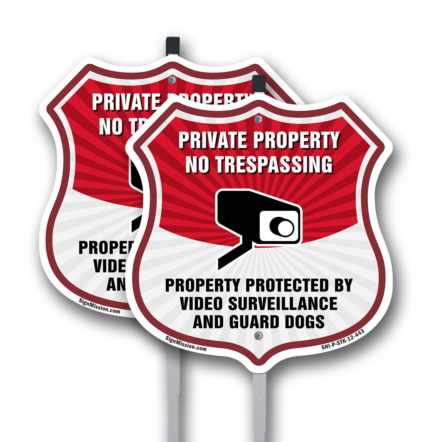 Private Property No Trespassing Property Protected By Video ...