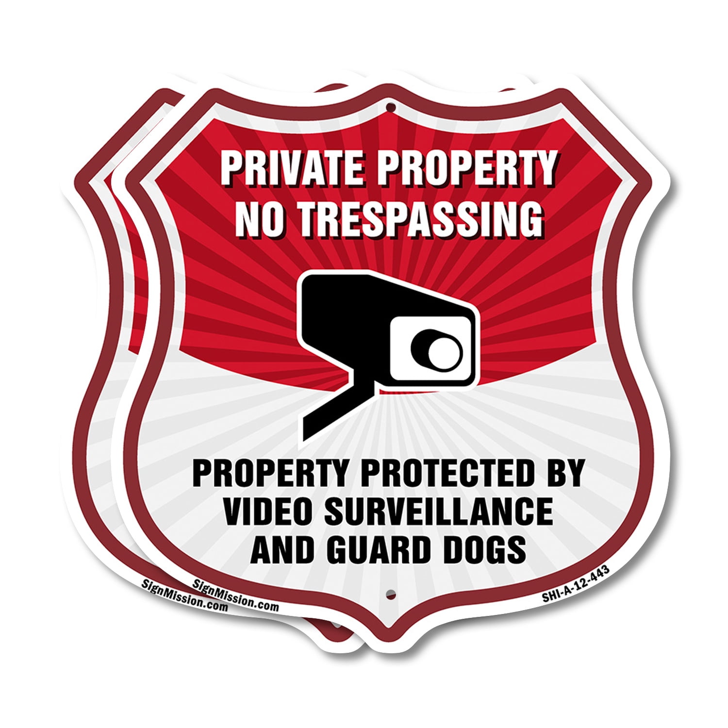 Private Property No Trespassing Property Protected By Video ...