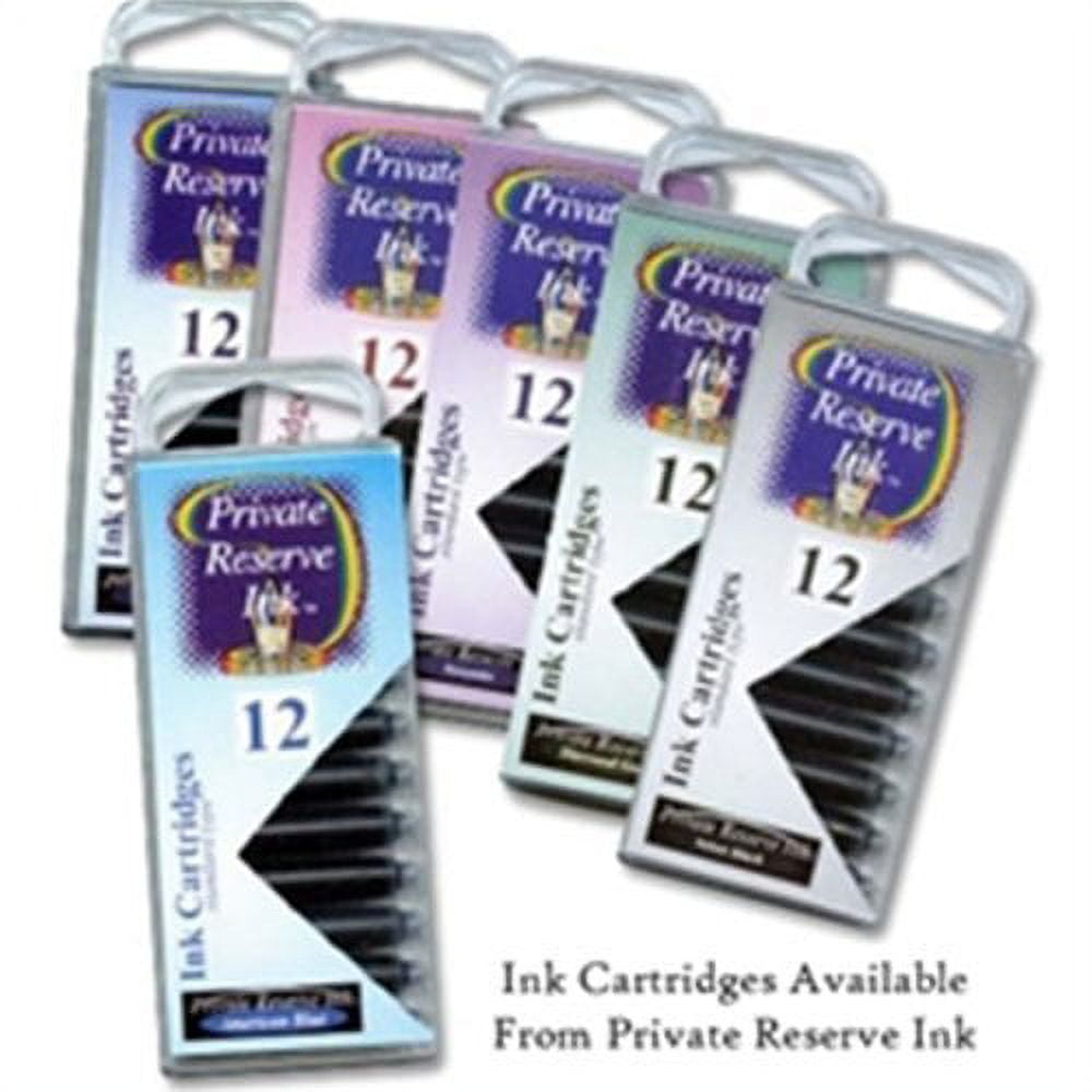 Private Reserve Ink 12 Pack Universal Size Fountain Pen Cartridge ...