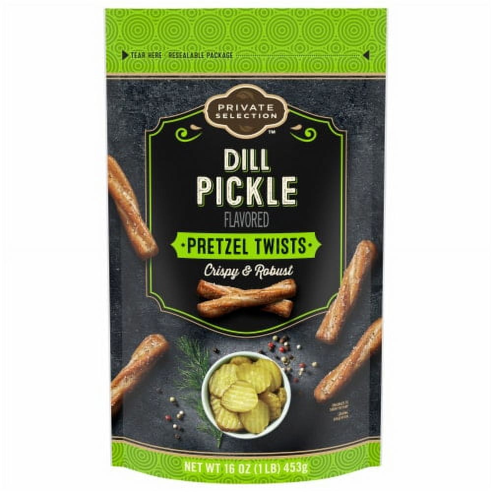 Private Selection Dill Pickle Seasoned Pretzel Twists