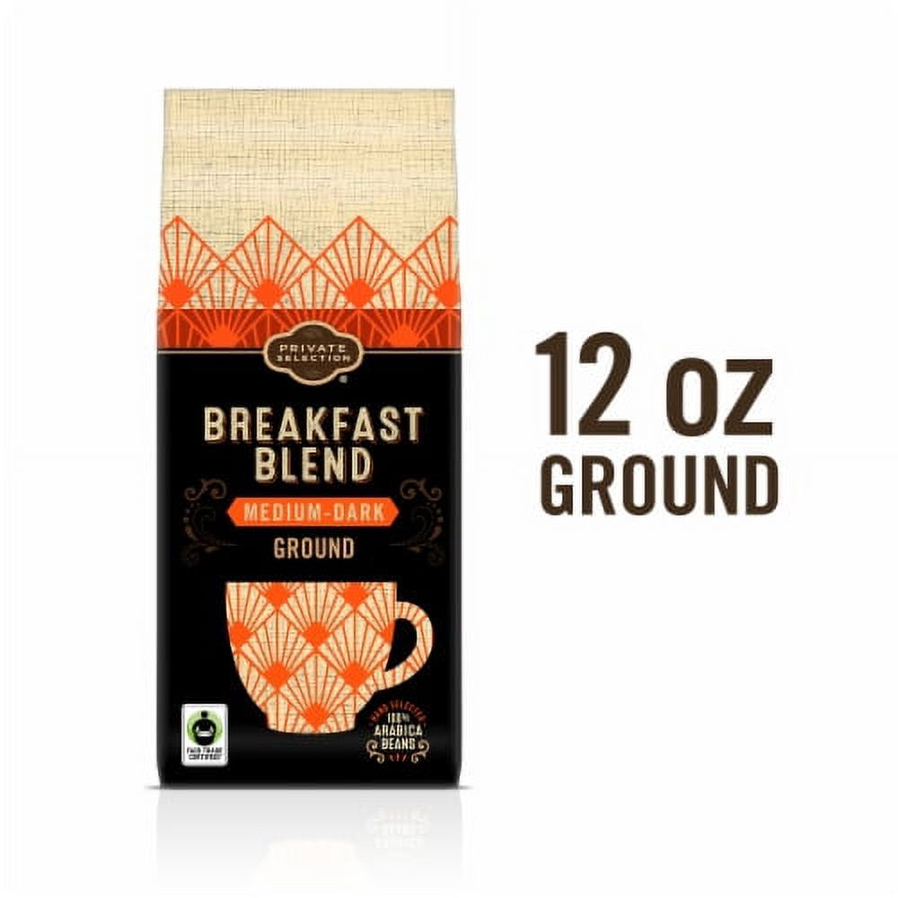 Private Selection Fair Trade Breakfast Blend Ground Medium-Dark Roast ...