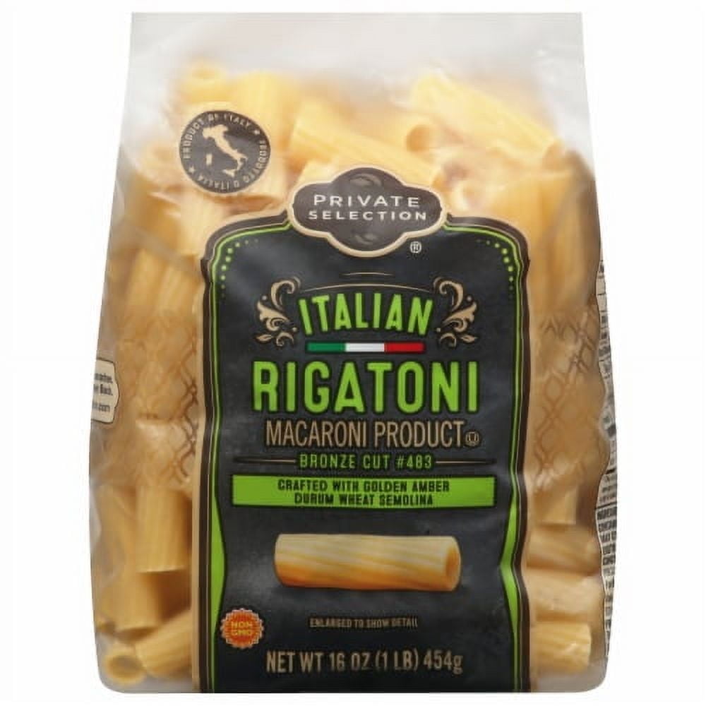 Private Selection Italian Rigatoni Pasta -- 16 oz Pack of 3 - Walmart.com