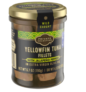Private Selection Y Yellowfin Tuna Fillets with Jalapeno Peppers in ...