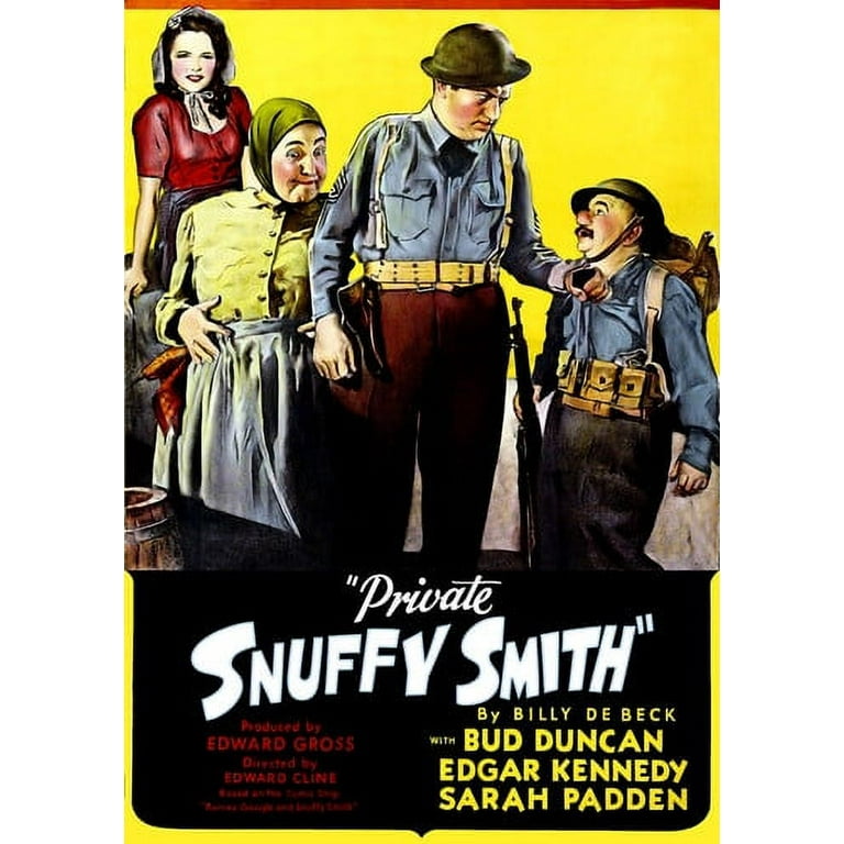 Private Snuffy Smith Film Pegged Banjo Bridges | Snuffy Smith Pegged
