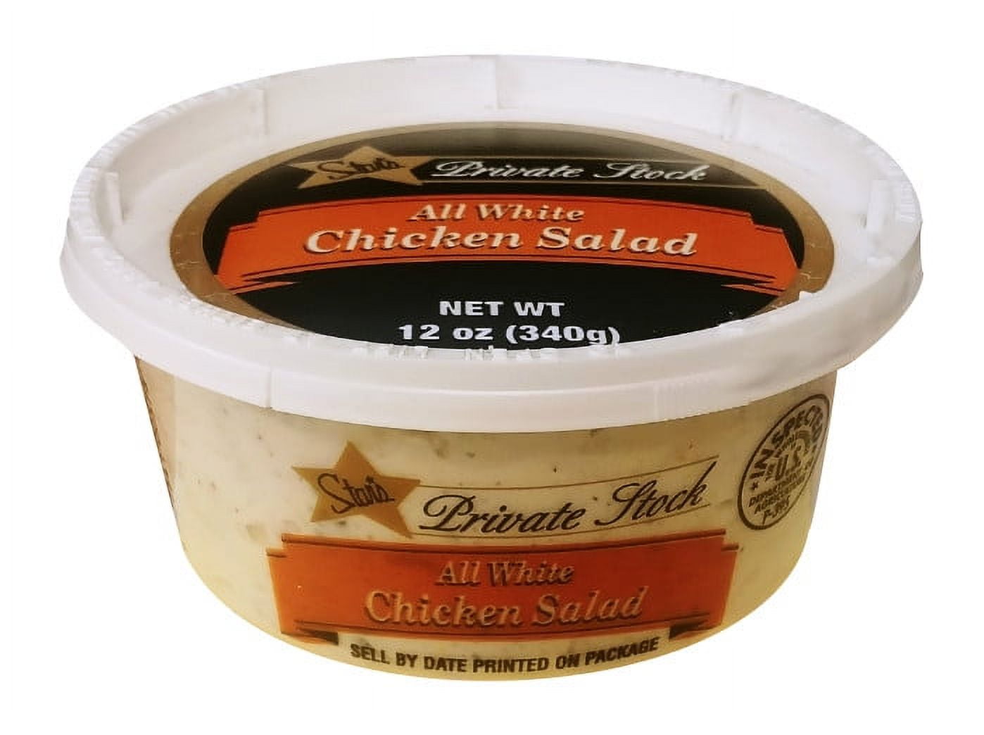 Private Stock: All White Chicken Salad, 12 oz., Ready-to-Eat ...