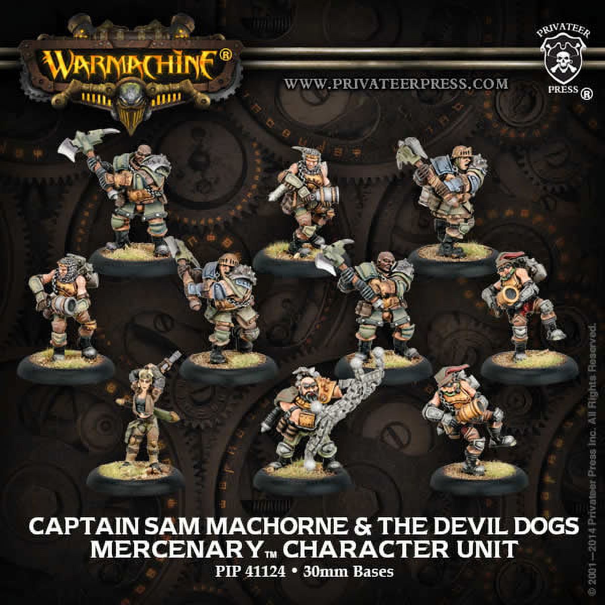 Privateer Press Captain Sam MacHorne & The Devil Dogs New - Walmart.com