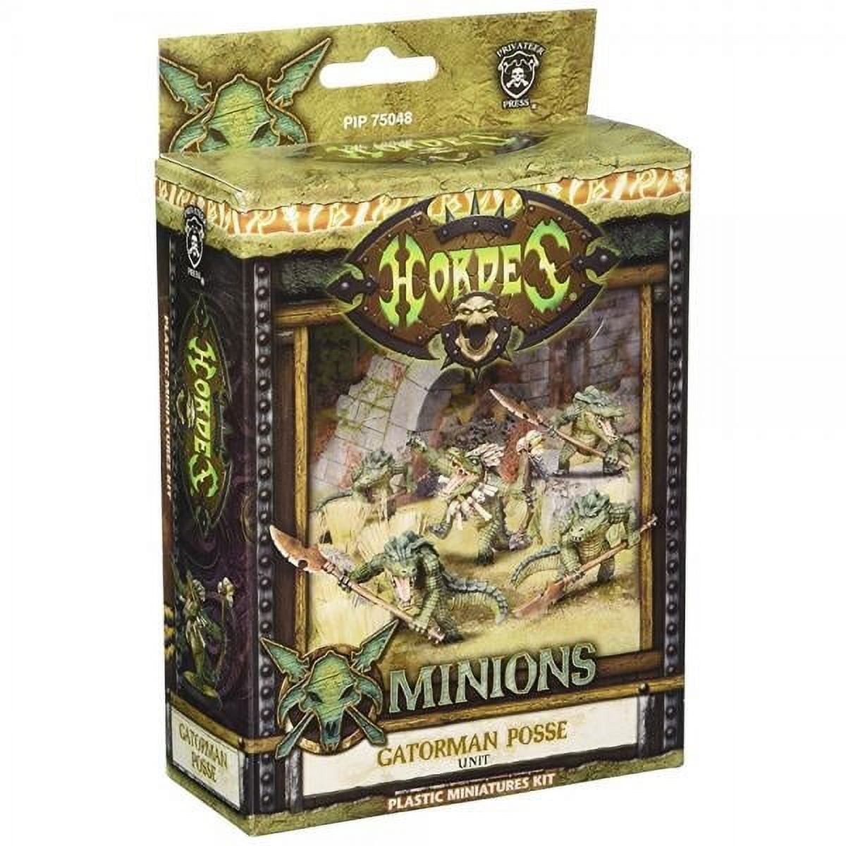 Privateer Press - Hordes - Minion: Gatormen Posse Model Kit - Walmart.com