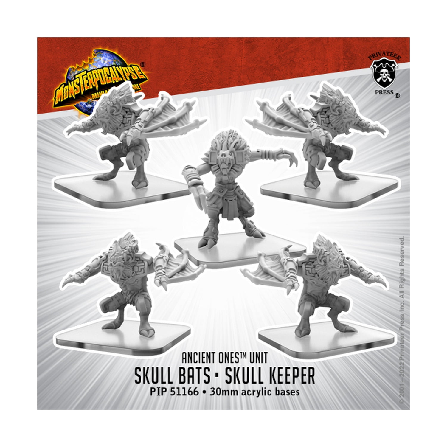 Privateer Press Skull Bats & Skull Keeper New - Walmart.com