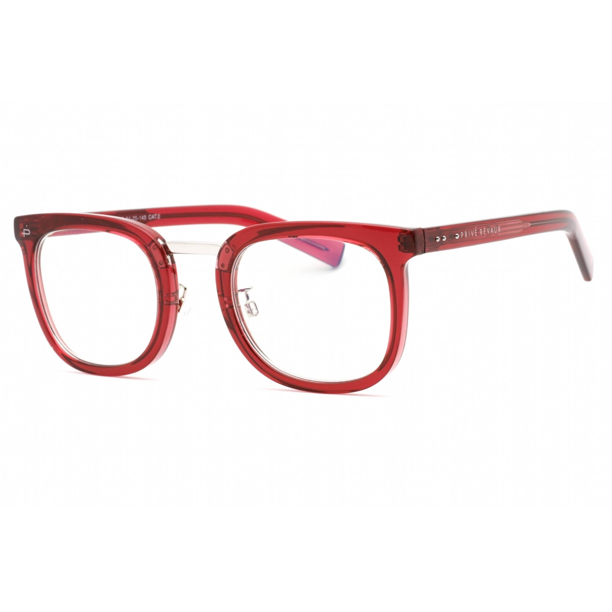 Prive Revaux Alchemist Merlot Women's Square Frame Eyeglasses - Walmart.com