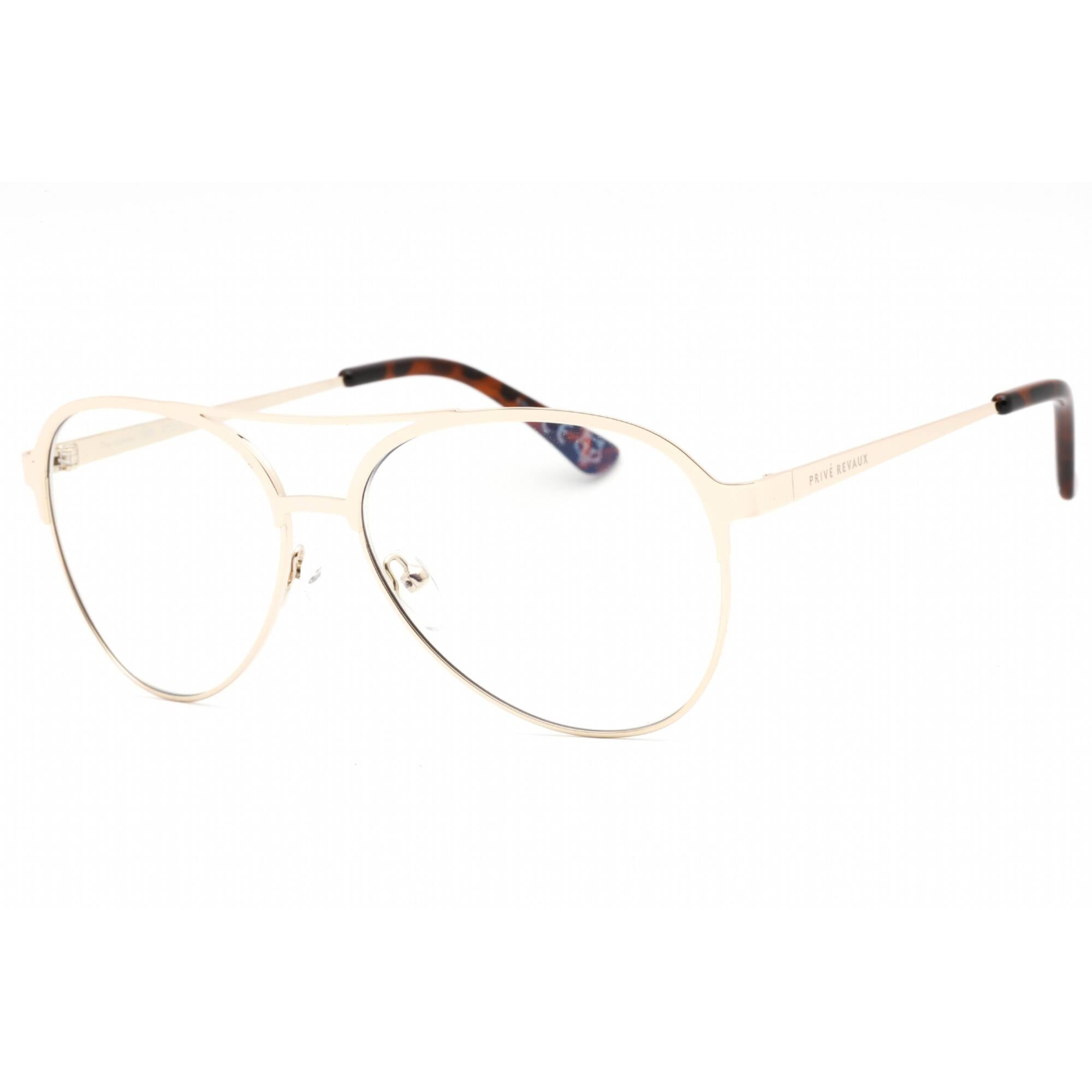 Prive Revaux Maven Champagne Gold Unisex Frame Eyeglasses - Walmart.com