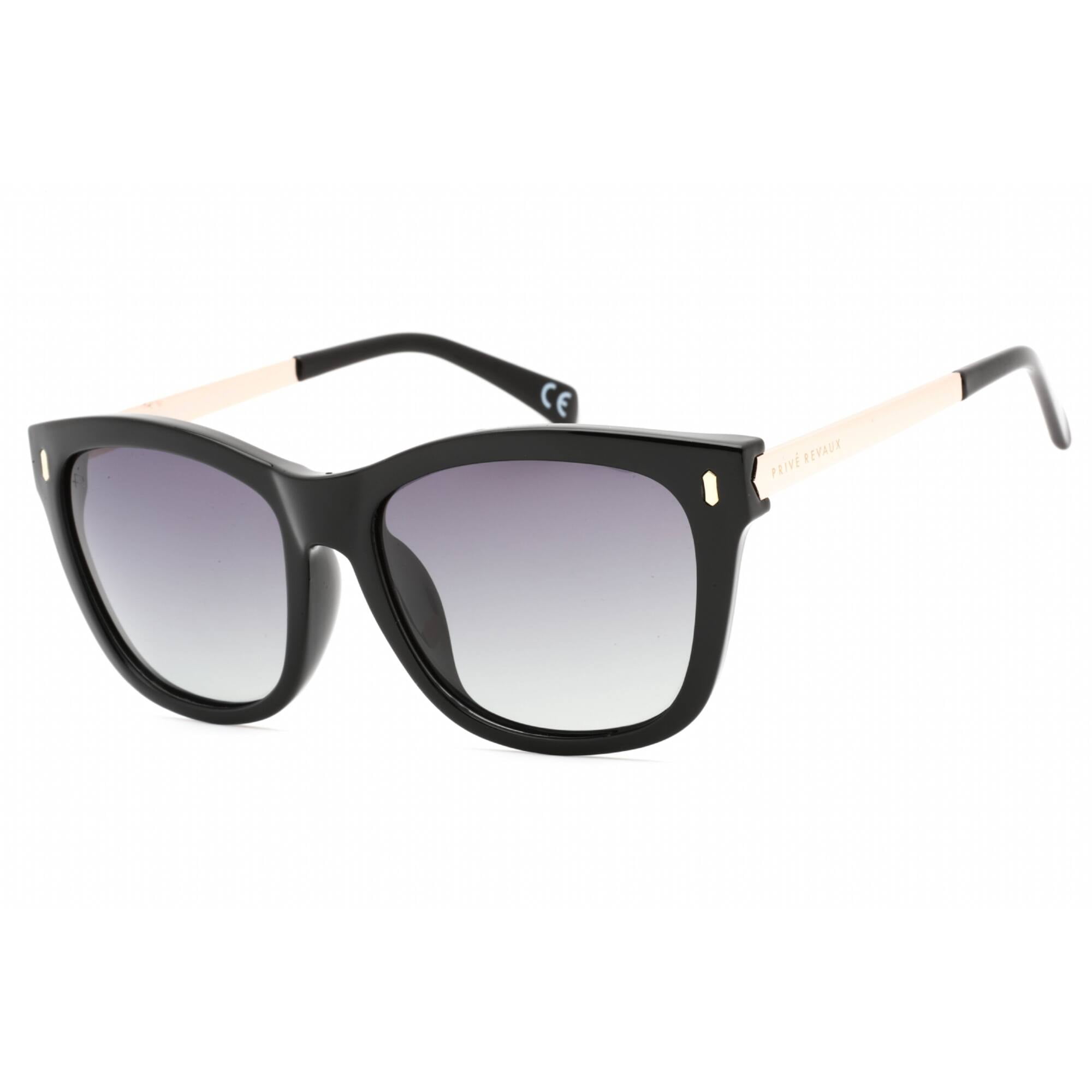 Prive Revaux On The Rocks Caviar Black Women's Cat Eye Sunglasses ...
