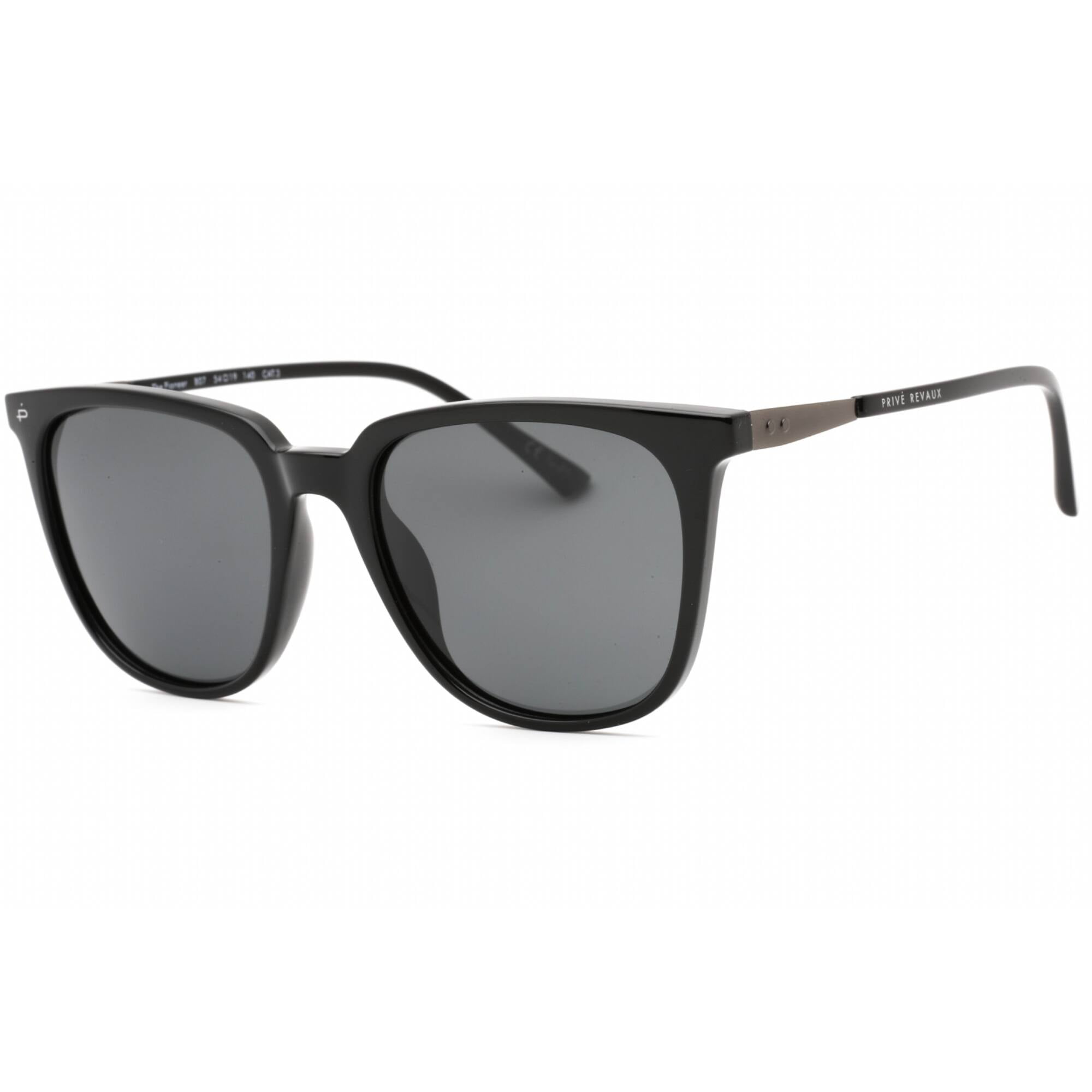 Prive Revaux Pioneer Caviar Black Unisex Square Frame Sunglasses ...