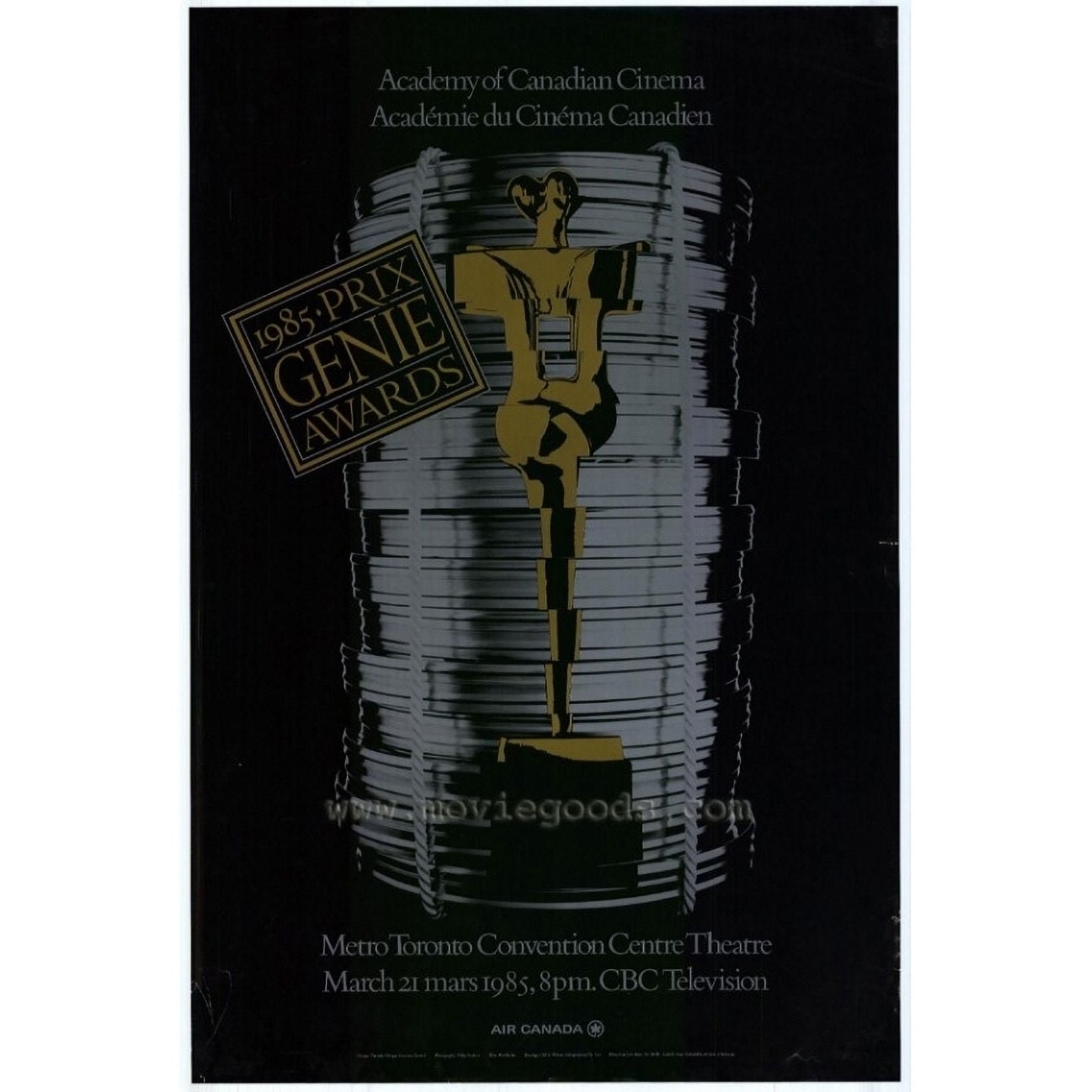 Prix Genie Awards Movie Poster (11 x 17) - Walmart.com