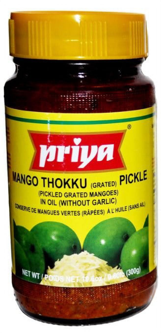 Priya Cut Mango Pickle (Diced) 300g - Walmart.com