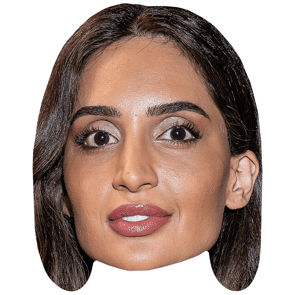 Priya Jain (Brown Hair) Big Head. Larger than life mask. - Walmart.com