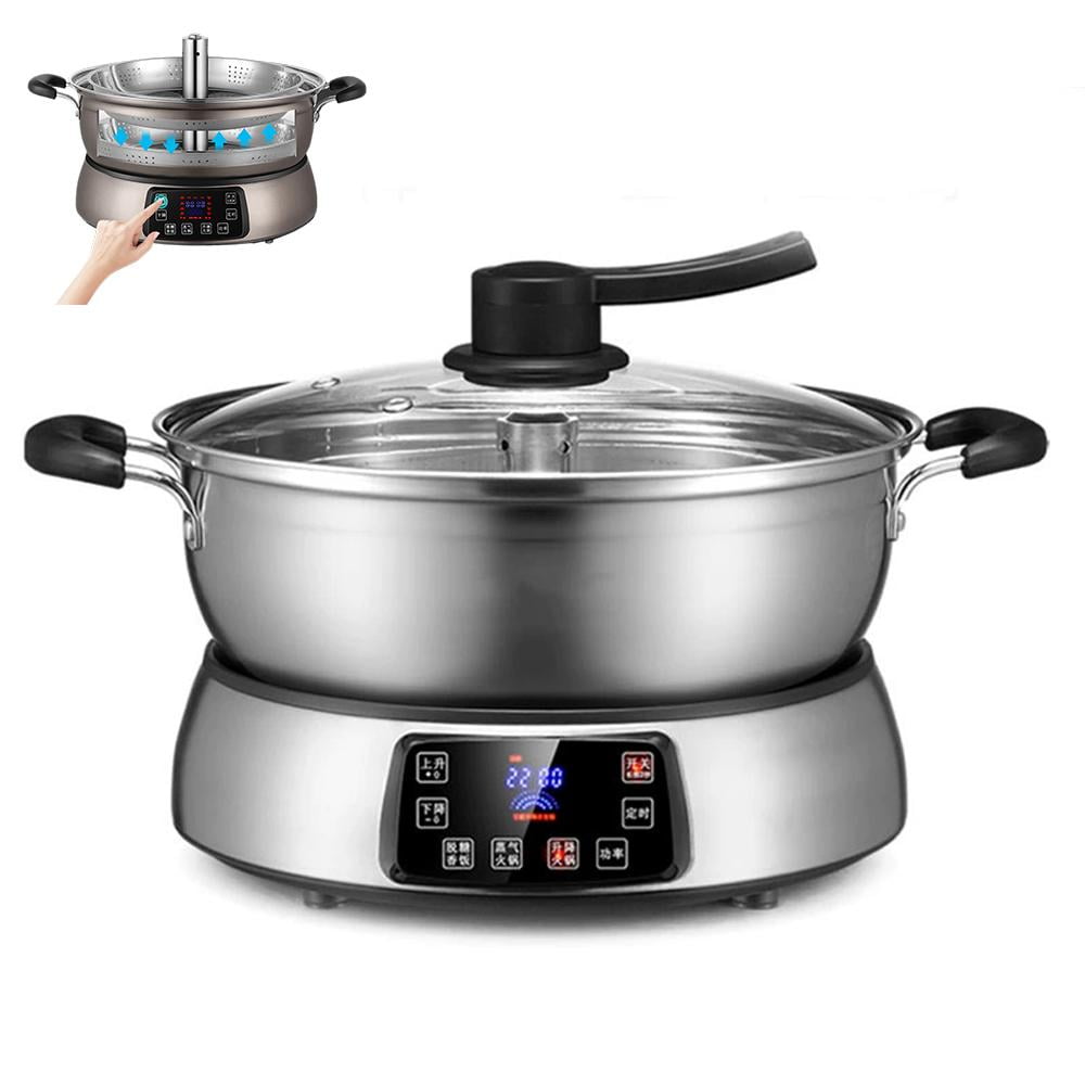 Prndkhn Lifting Fast Large Capacity Electric Hot Pot, Divided Hot Pot ...