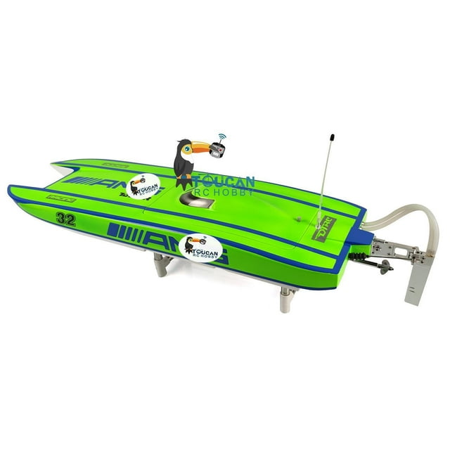 Pro 30.6 Inches 75Km/H Fiberglass Catamaran Rc Racing Boat E32 Green ...