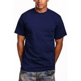 Pro 5 Superheavy Short Sleeve T-shirt,Navy Blue,3XL - Walmart.com