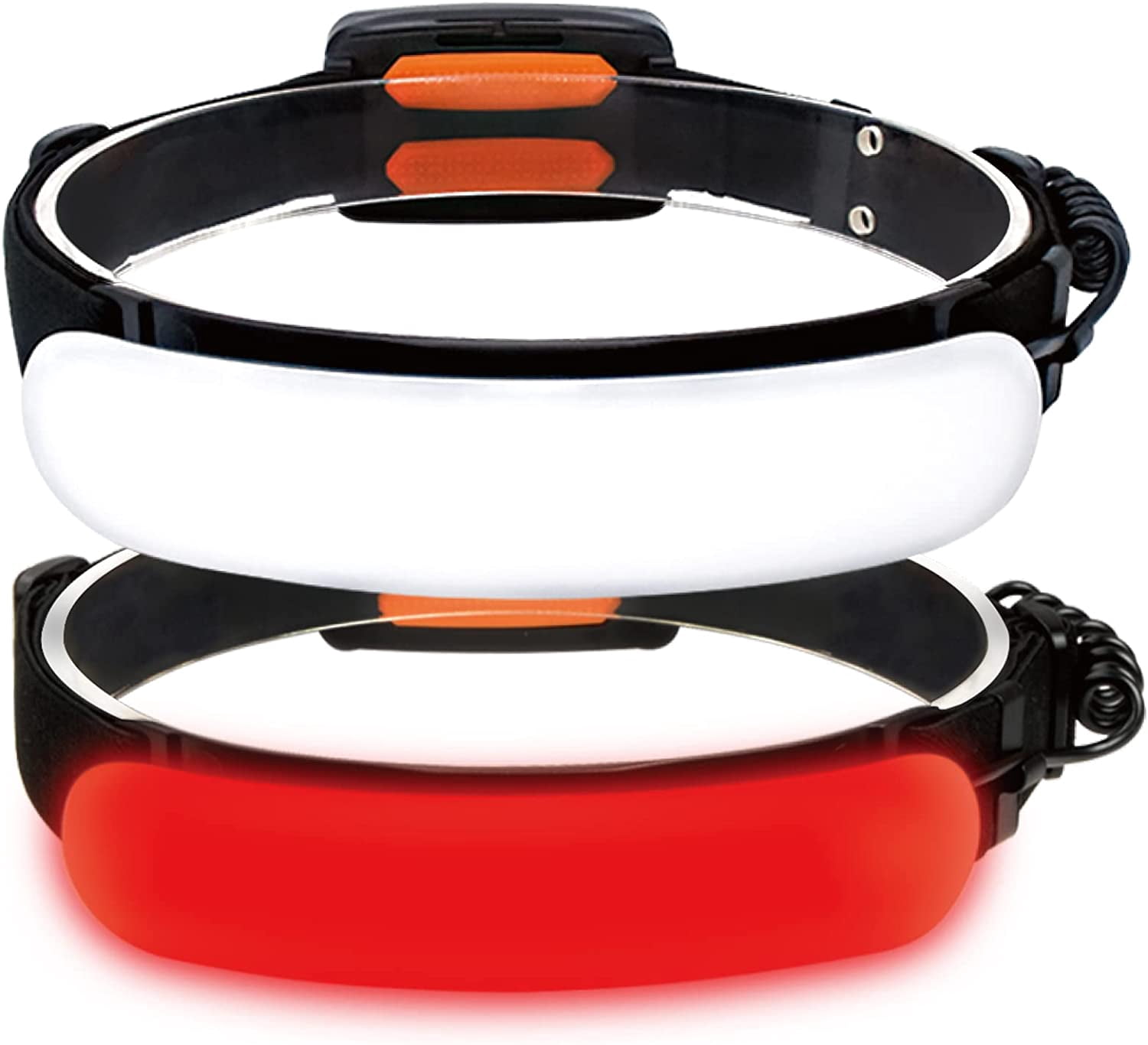 Pro 7 Modes Rechargeable Headlamp with Red Light, Super Bright Head ...