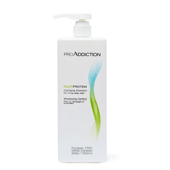 Pro Addiction MultiProtein Cleansing Detox Shampoo for Human Hair ...