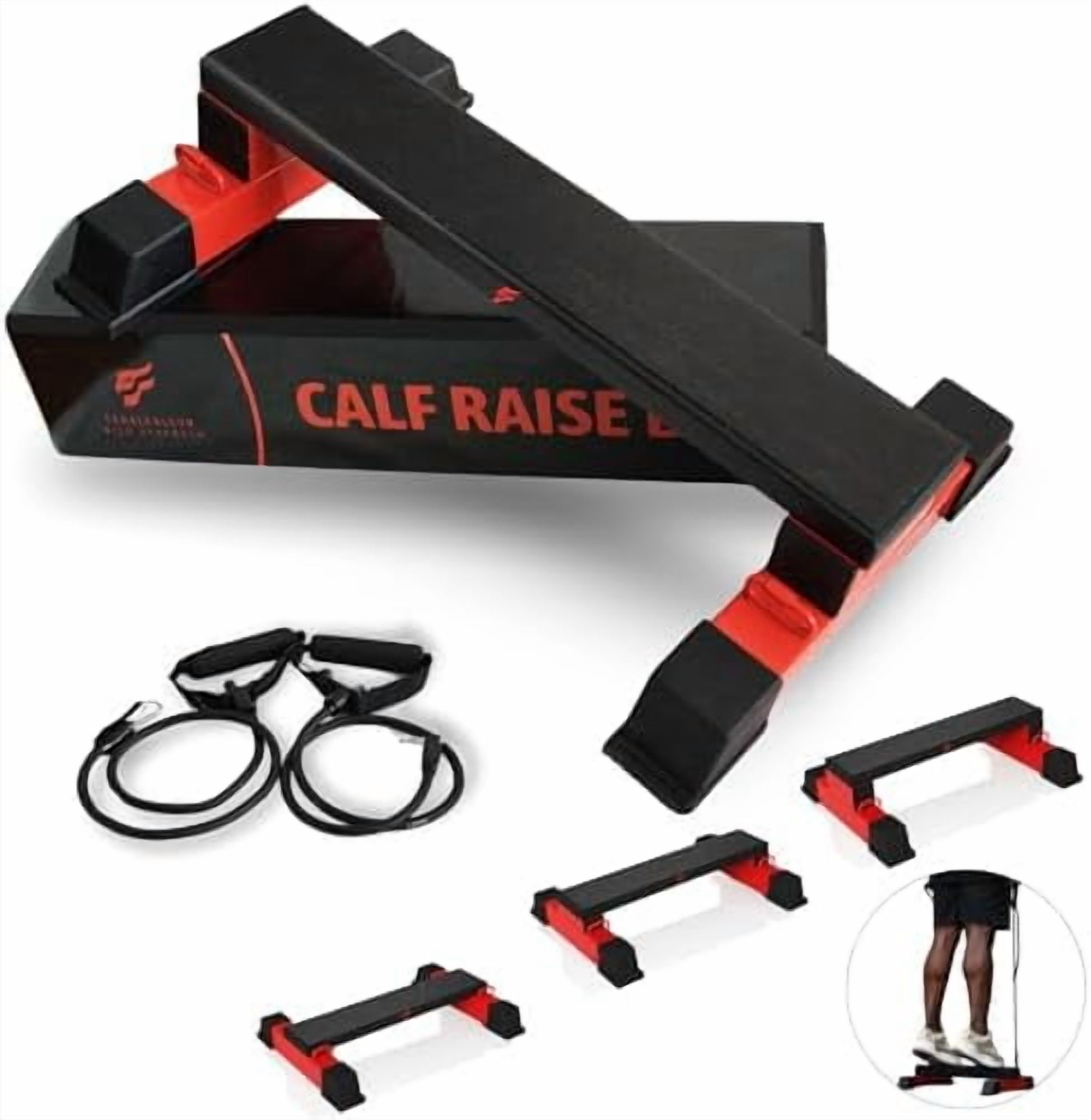 Pro Adjustable Calf Raise Block – Versatile Workout Platform for Calves ...